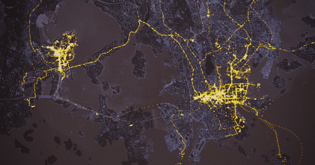 Visualizing My Location History – Carlos Bergillos